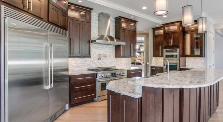 Traditional Cabinets - Java Maple - Payless Kitchen Cabinets